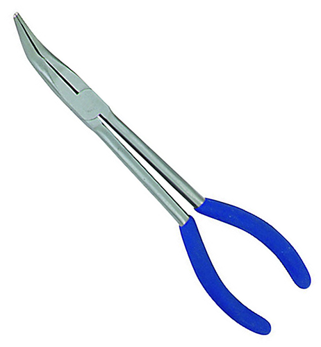 11 In Long Reach 45° Offset Needle Nose Pliers